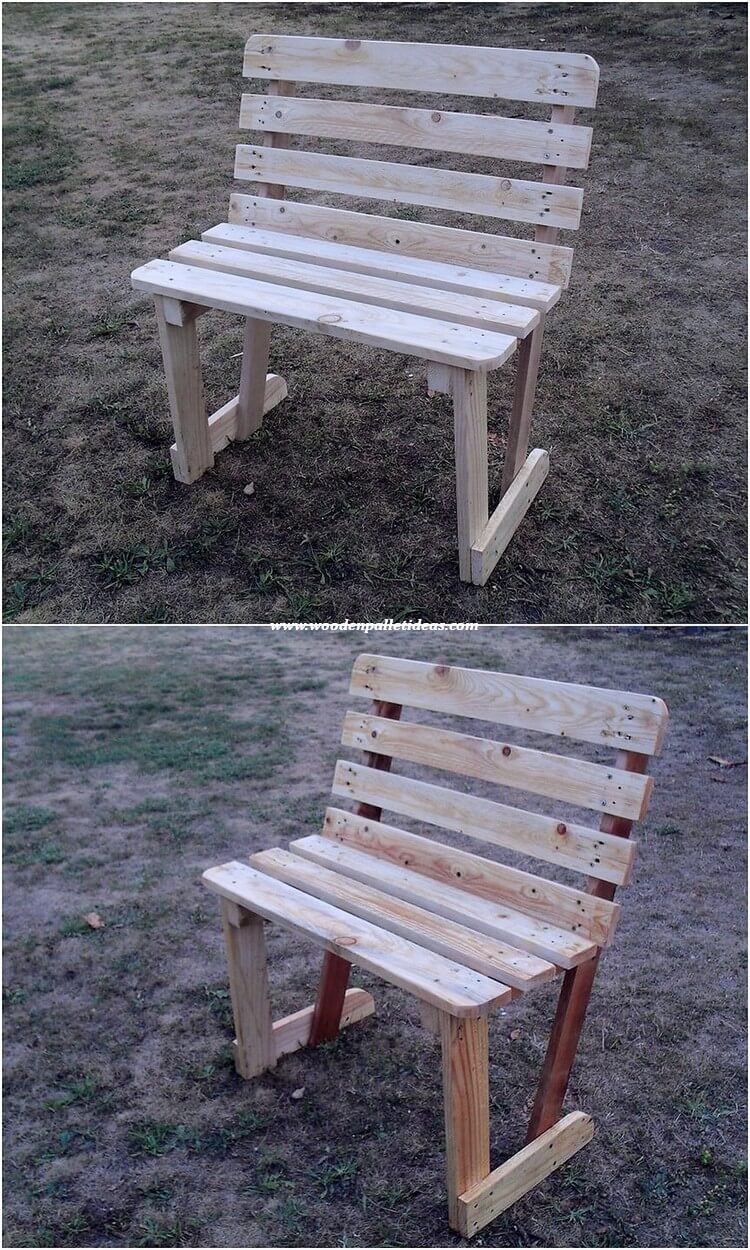 Pallet Bench | Wooden Pallet Ideas