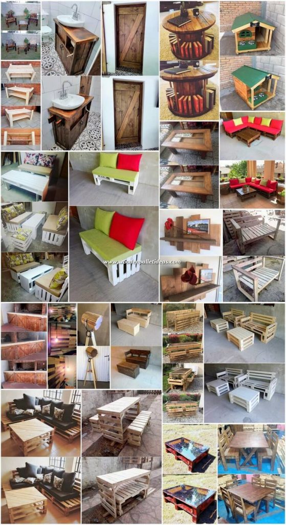 Modern and Stylish Wood Pallet Creations and Designs | Wooden Pallet Ideas